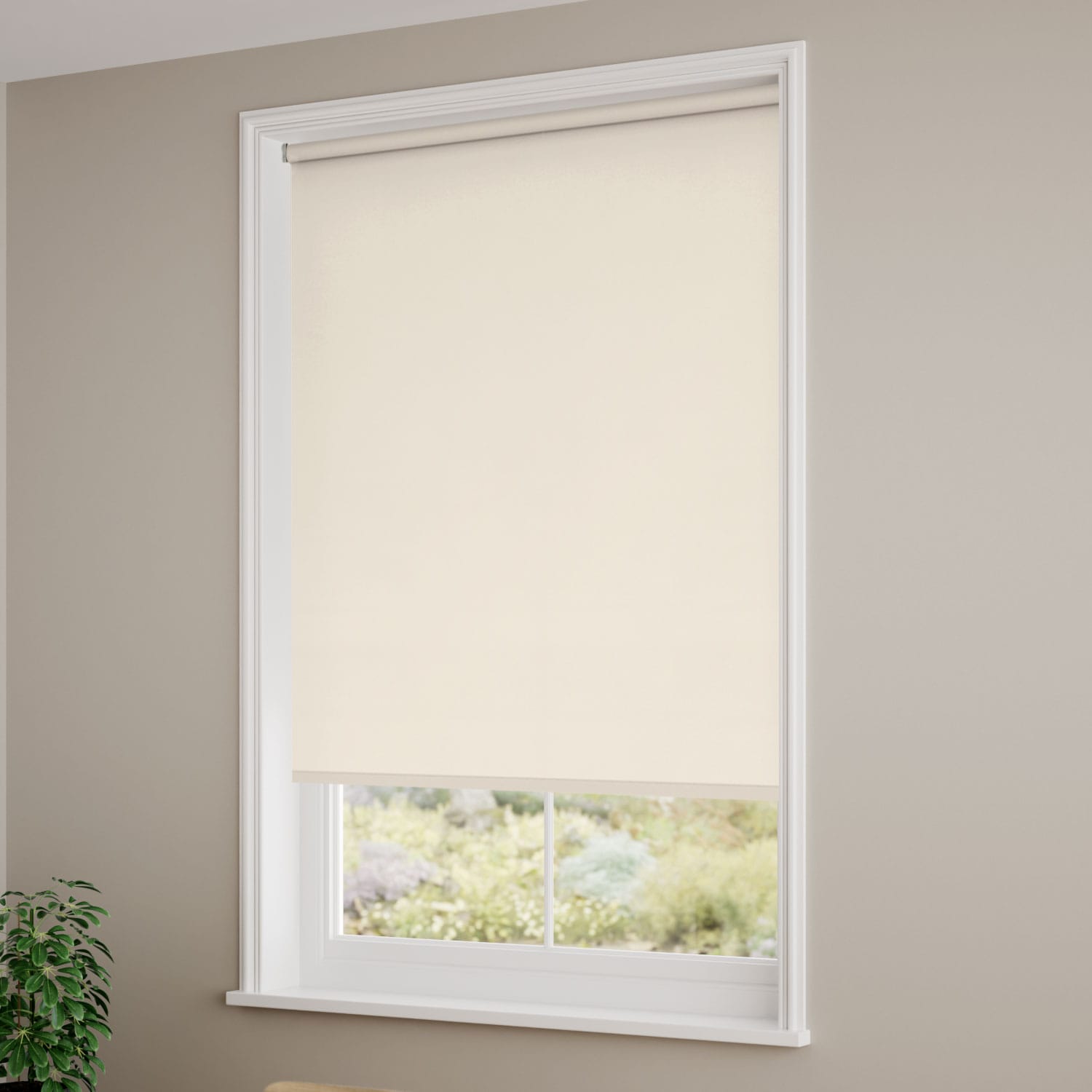 Florence Blackout Eggshell Roller Blind