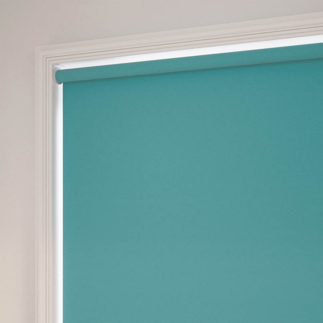 Florence Blackout Turquoise Roller Blind