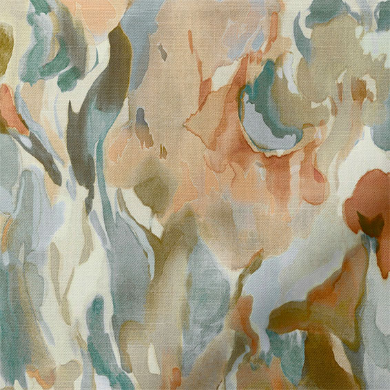 Foresta Rust Cloud Curtains