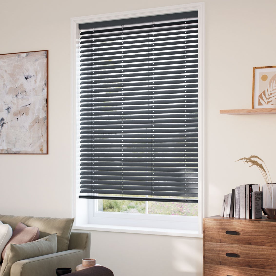 Forte Graphite Venetian Blind - 50mm Slat