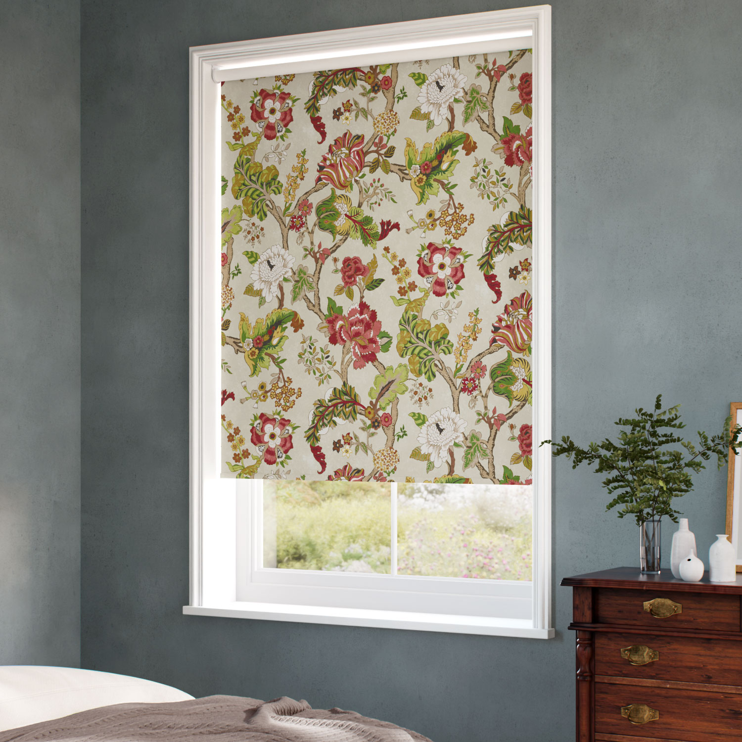 Twist2Go Fusang Tree Rouge Sage Roller Blind