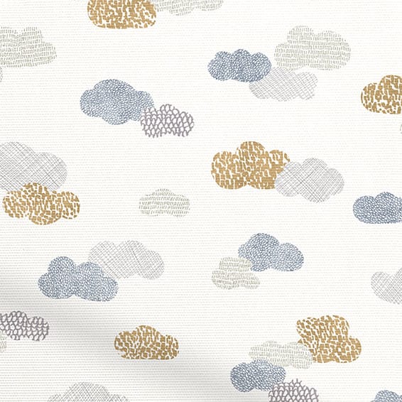 Twist2Go Happy Clouds Blackout Dawn Roller Blind