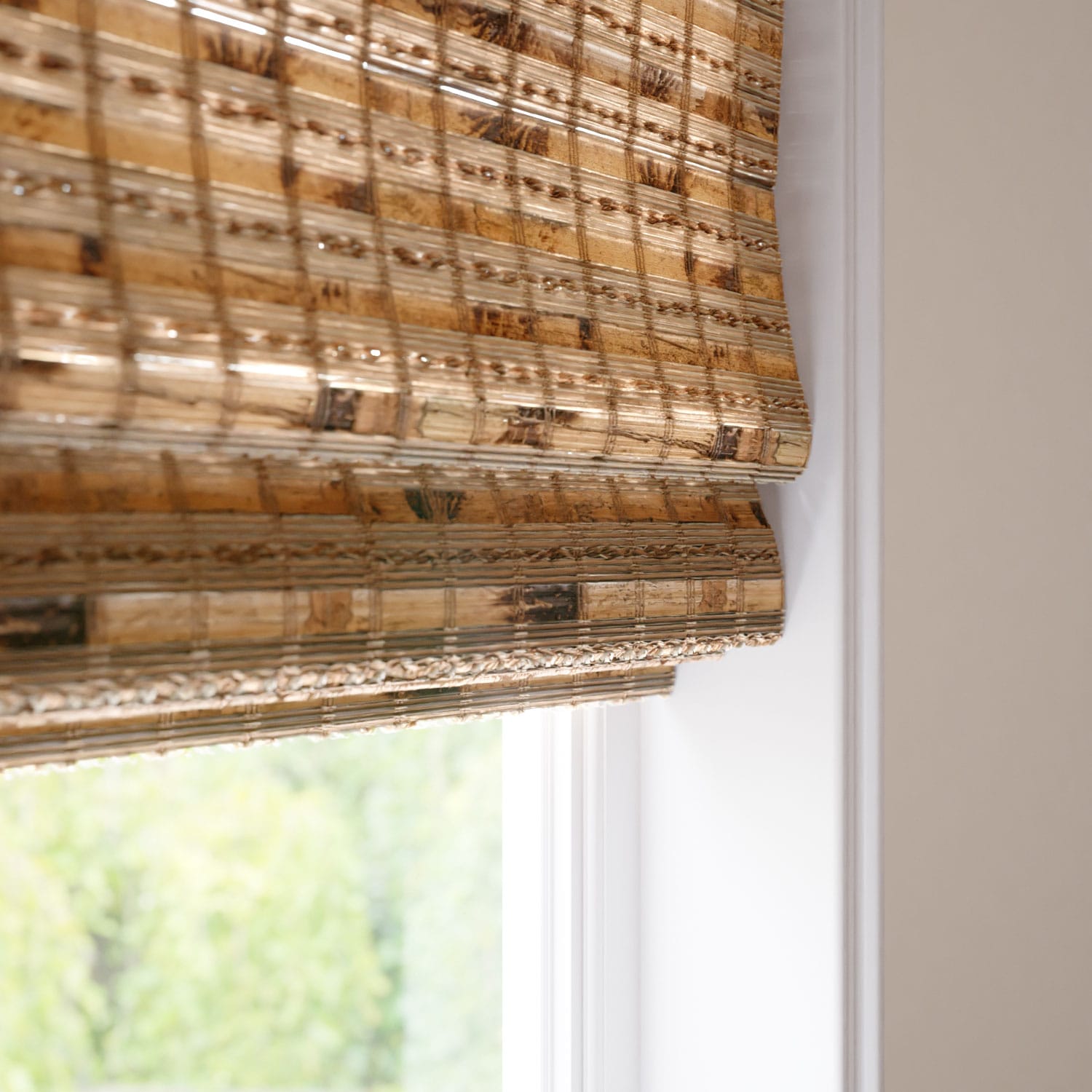 Java Cedar Roman Blind