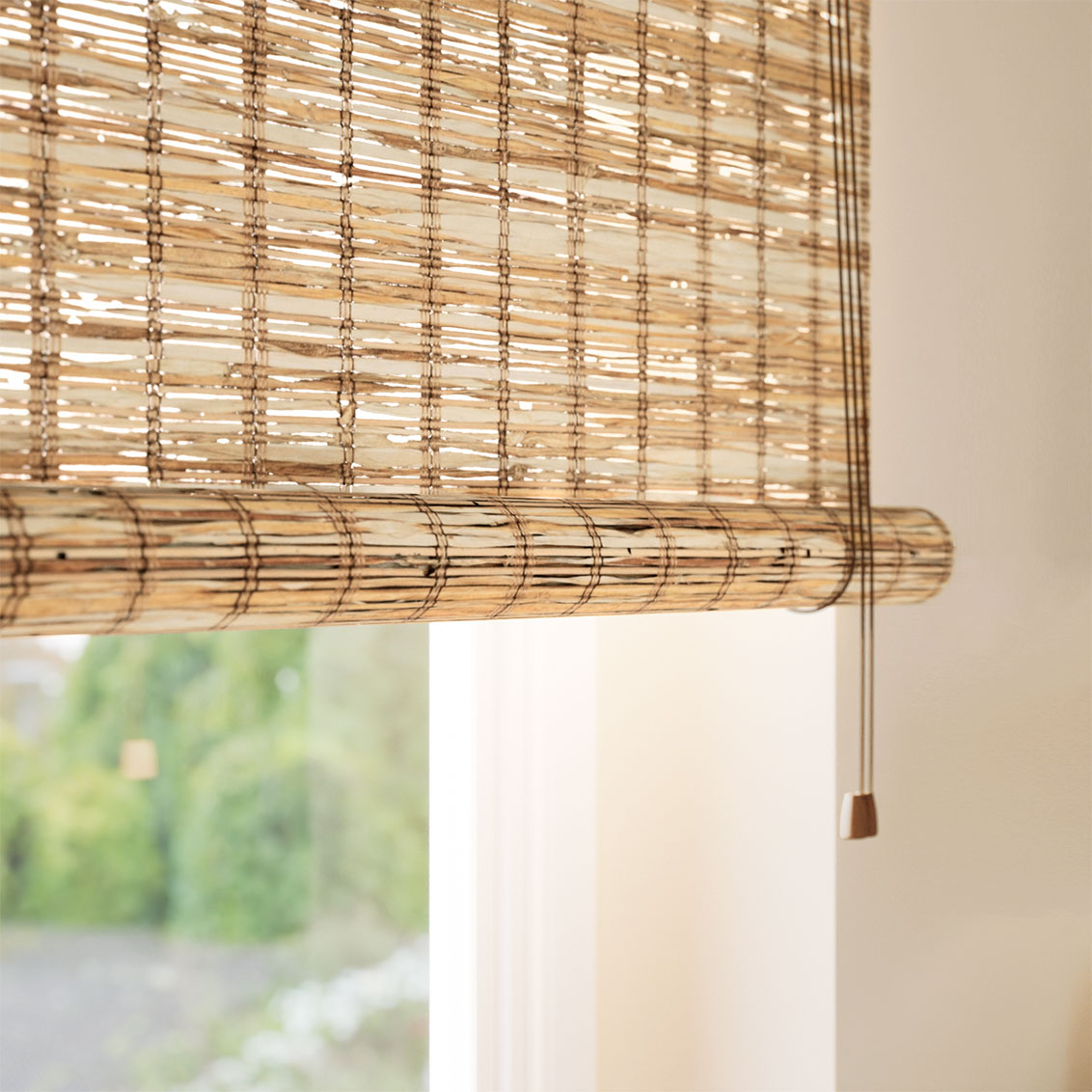 Leticia Cedar Roll Up Blind