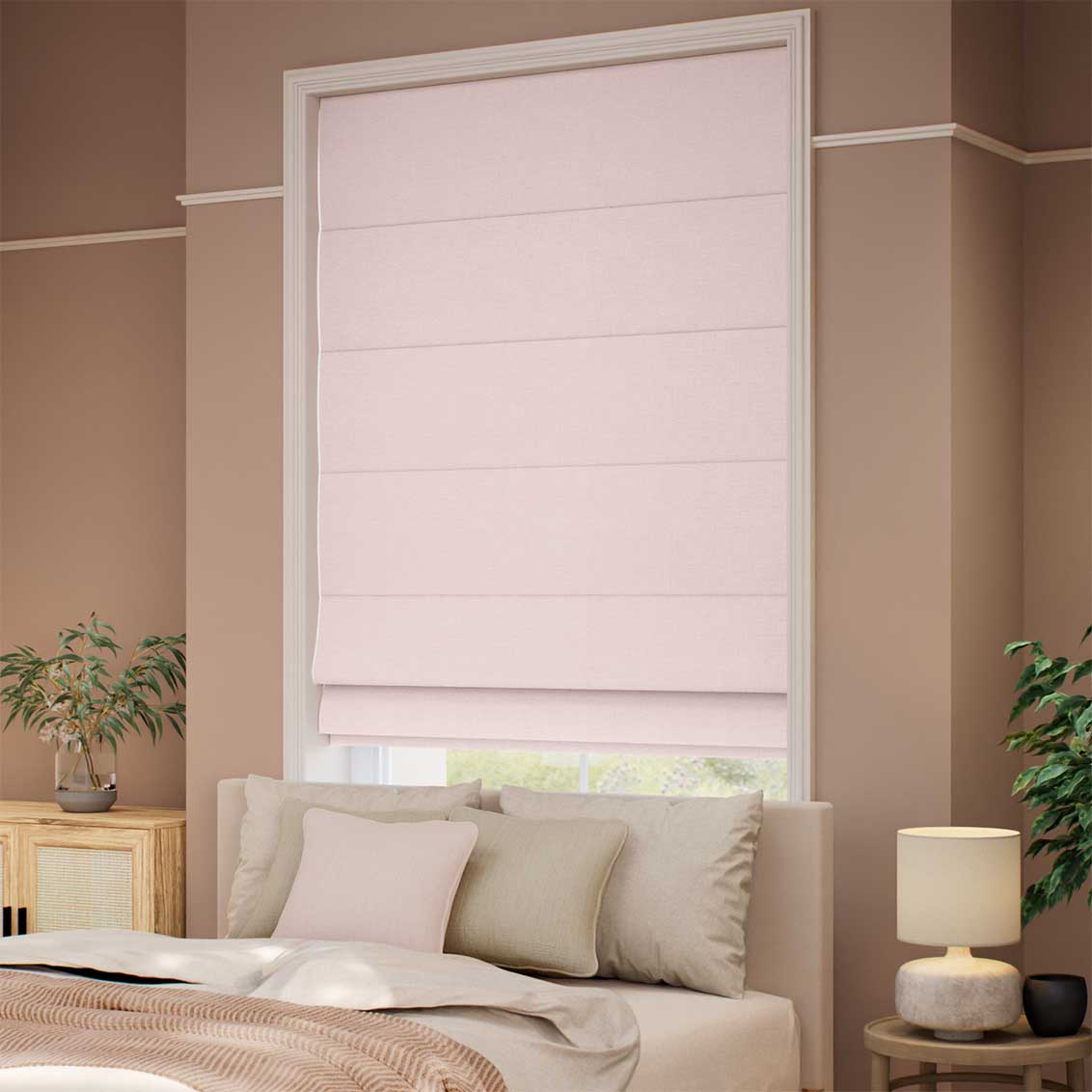Lilith Blush Roman Blind