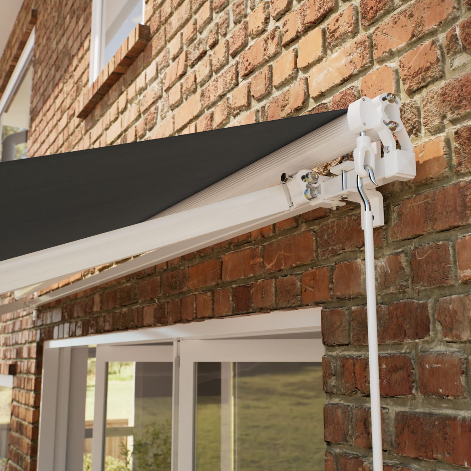 Lisbon Slate Open Cassette Awning