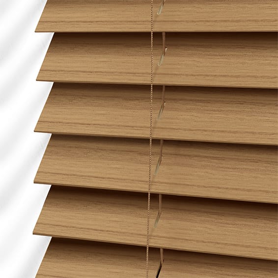Majestic Oak Faux Wood Blind - 50mm Slat