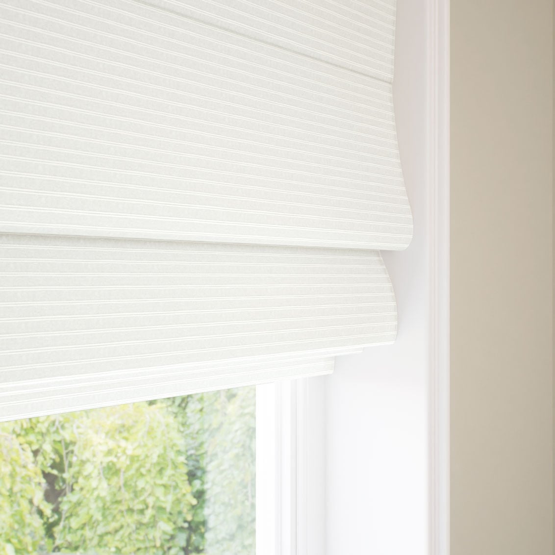 Marieta Ivory Roman Blind