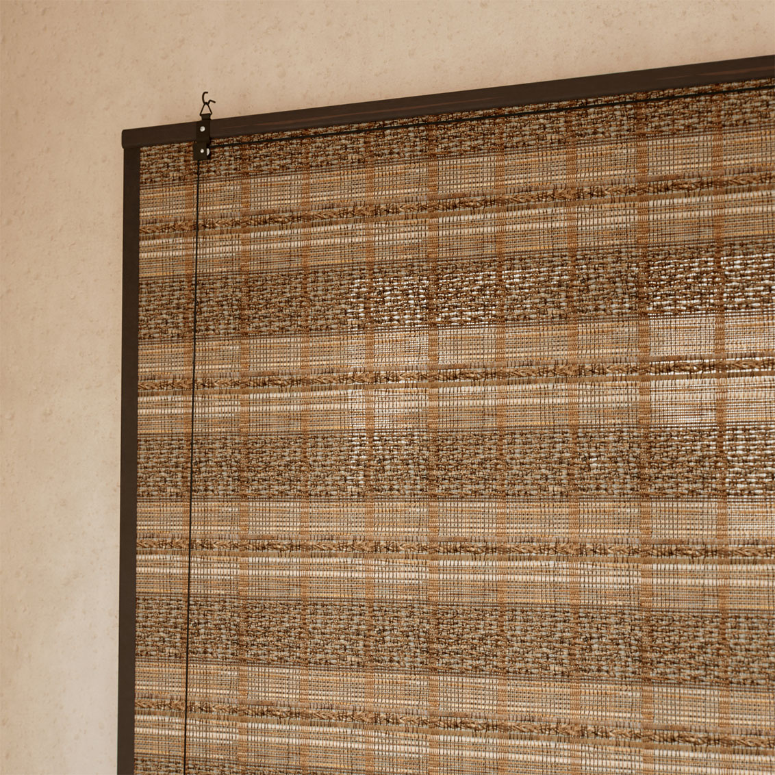 Marius Chestnut & Acorn Roll Up Blind