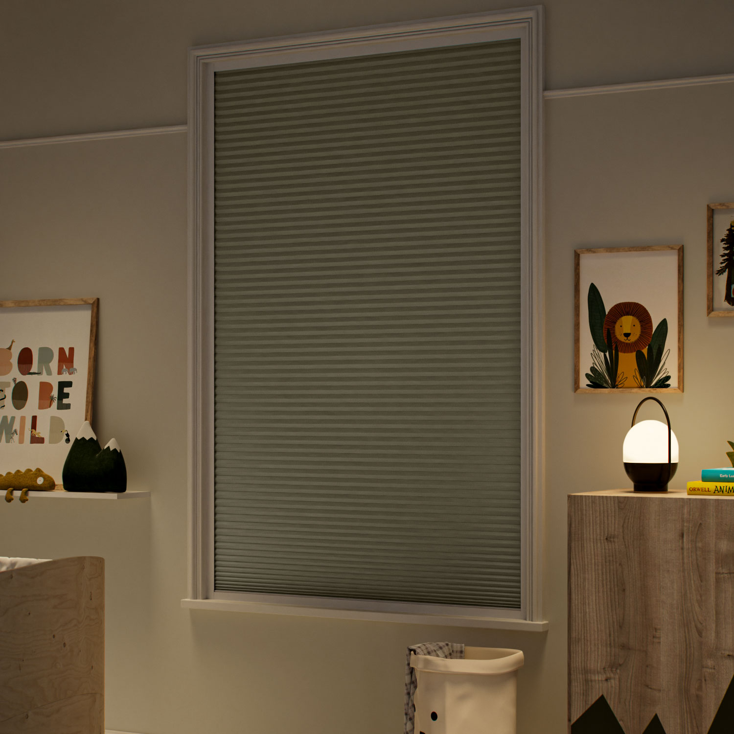 MaxShade Complete Blackout Olive Thermal Blind