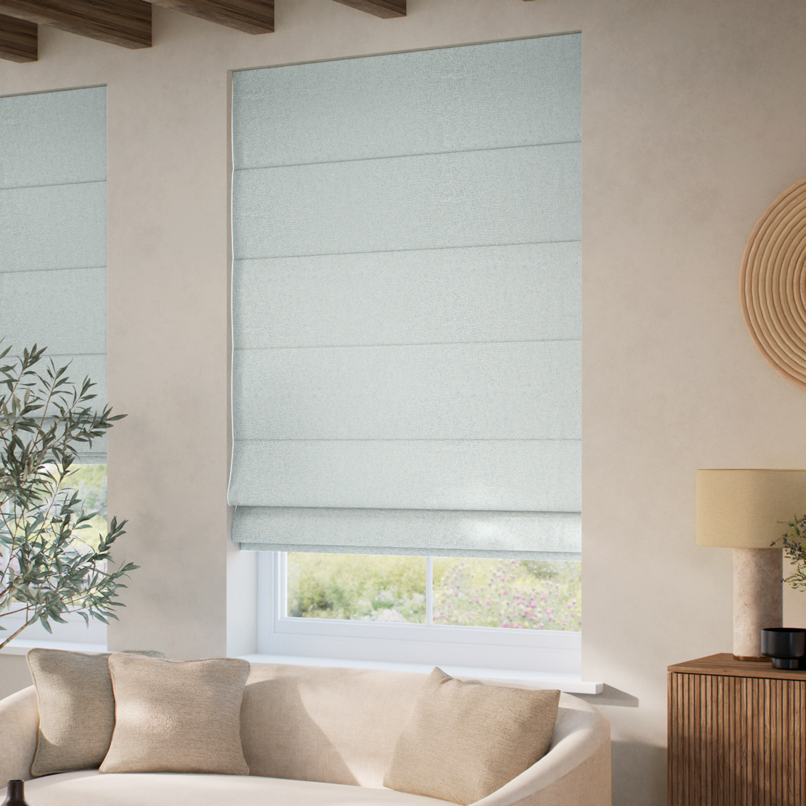 Miah Frost Roman Blind