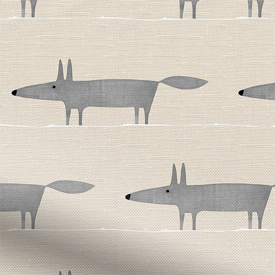 Mr Fox Mini Neutral Roman Blind | Blinds 2go