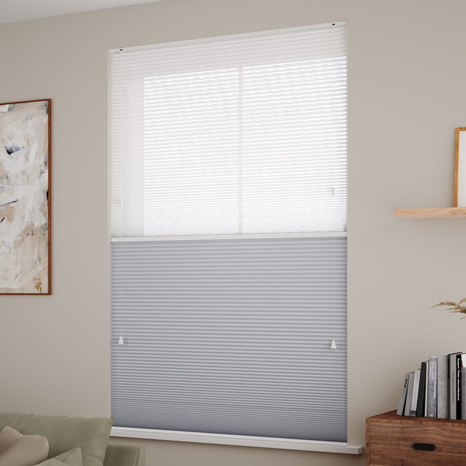 Night & Day Duo Voile Sky Thermal Blind