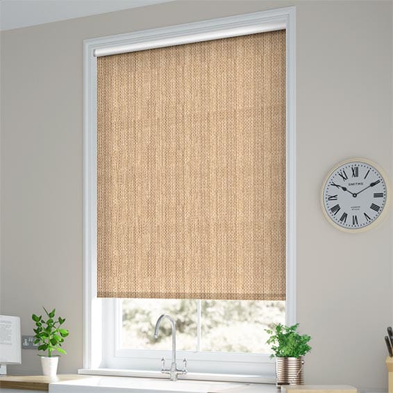 Northumberland Blackout Wicker Roller Blind | Blinds 2go™