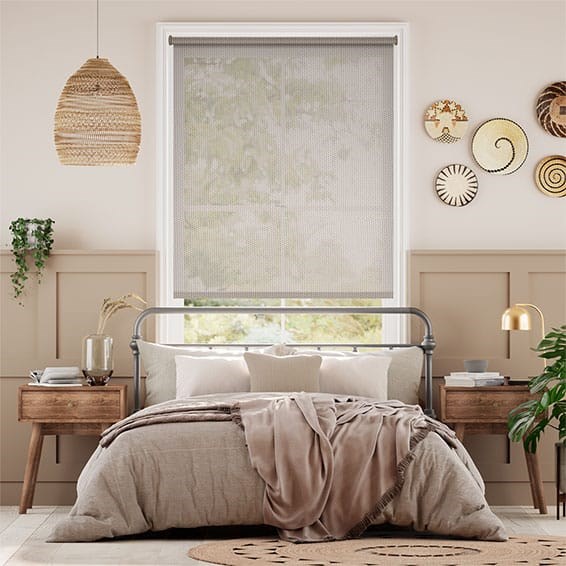 Oculus City Grey Magic Screen Roller Blind