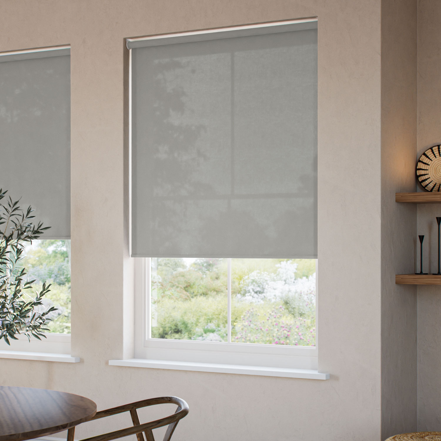 Notion Argent Grey Roller Blind
