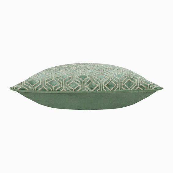 Osborne Cut Velvet Mint Cushion