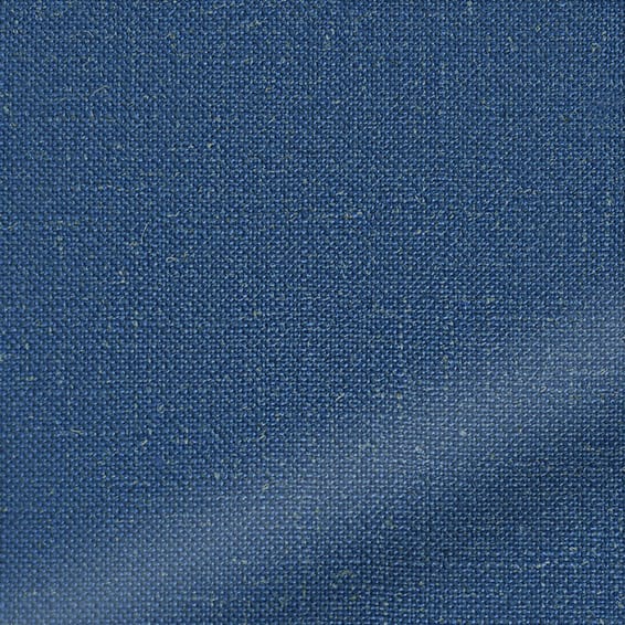 Paleo Linen Blue Azure Roman Blind