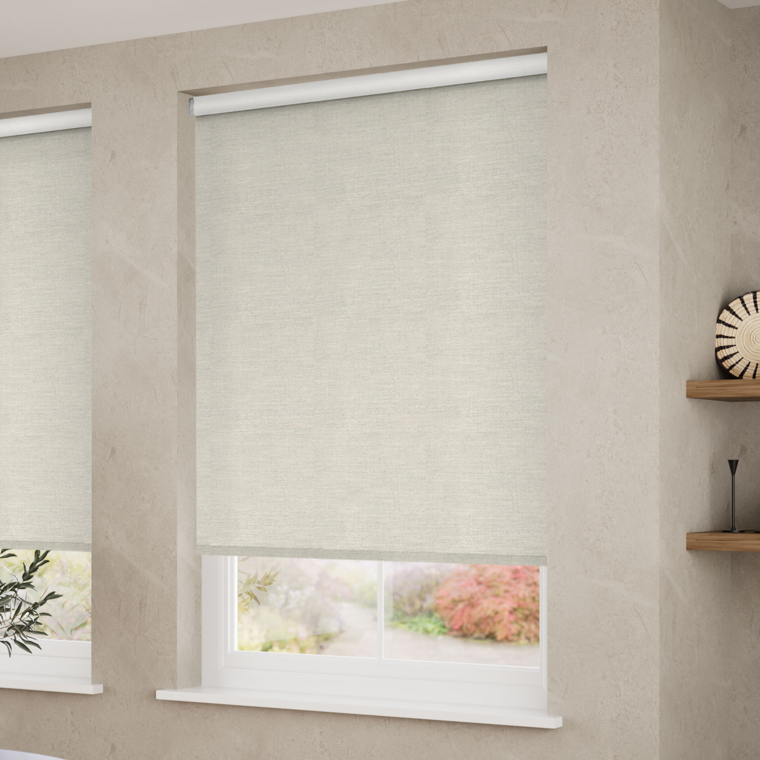 Choices Paleo Linen Ecru Roller Blind