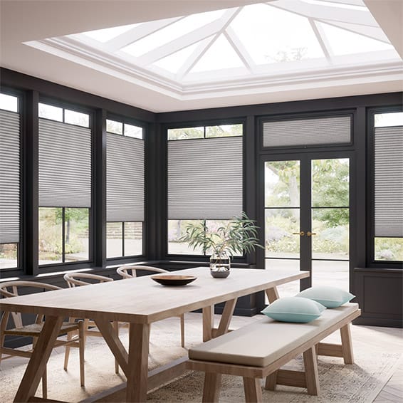 PerfectFIT DuoShade Crackle Fog Thermal Conservatory Blind