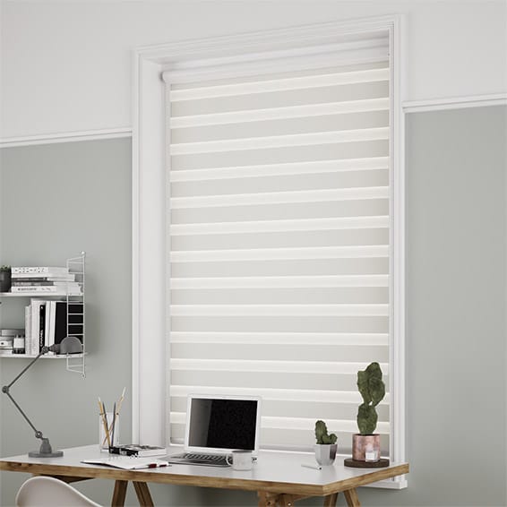 PerfectFIT Enjoy Dimout Ivory Roller Blind
