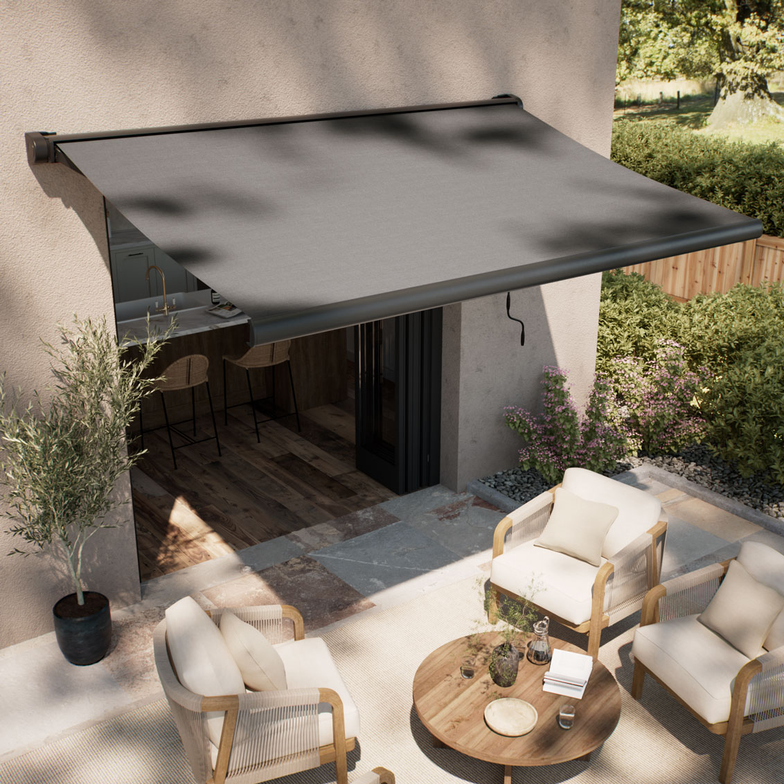 Perth Storm Full Cassette Awning