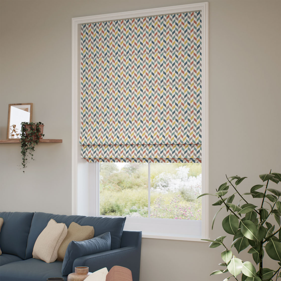 Phoenix Twister Roman Blind