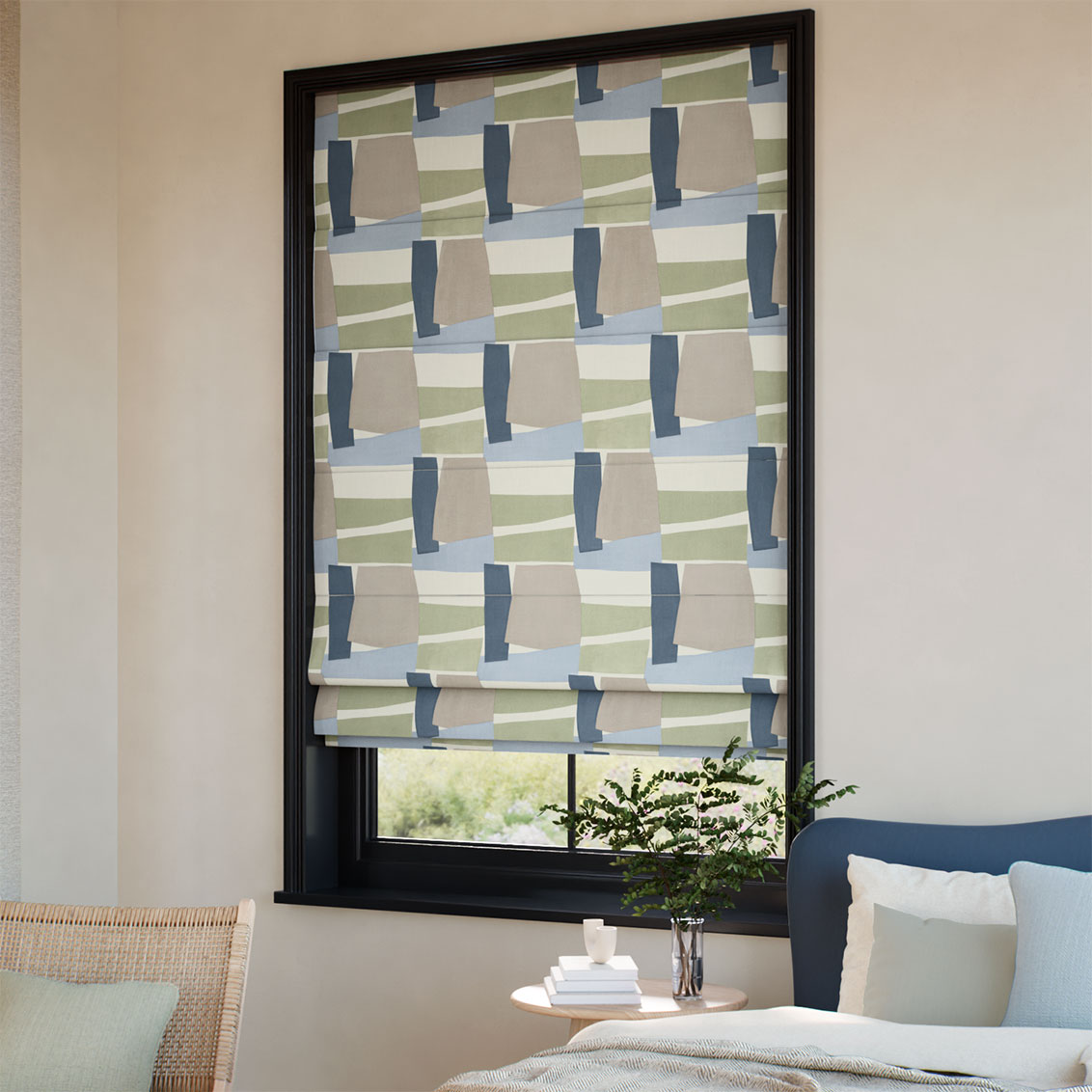 Porto Ocean Roman Blind
