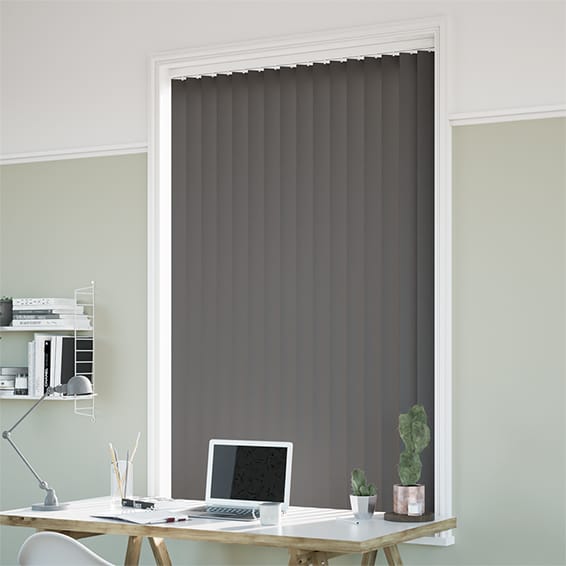 Sevilla Slate Blackout Vertical Blind