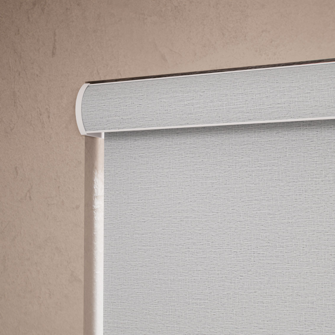 Soft Raise Austin Blackout Zinc Roller Blind
