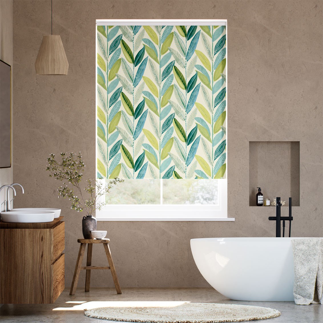 Splash Blackout Hikkaduwa Pacific Roller Blind