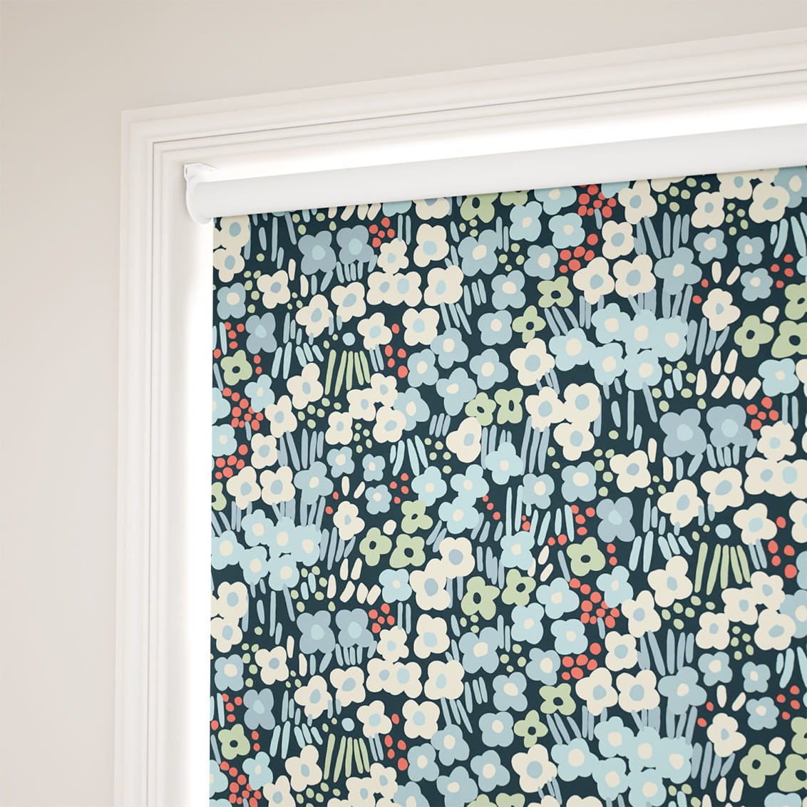 Twist2Go Spring Meadow Twilight Roller Blind