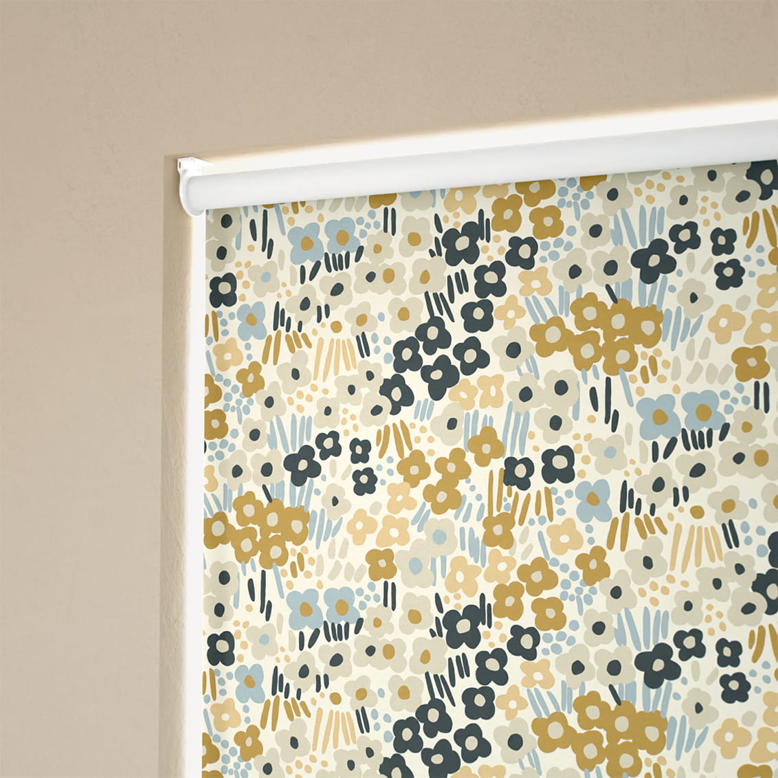 Spring Meadow Wheat Roller Blind