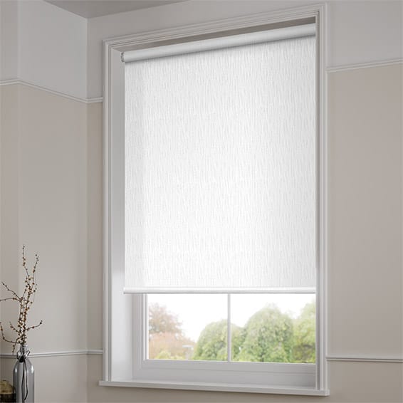 Static Blackout White Roller Blind