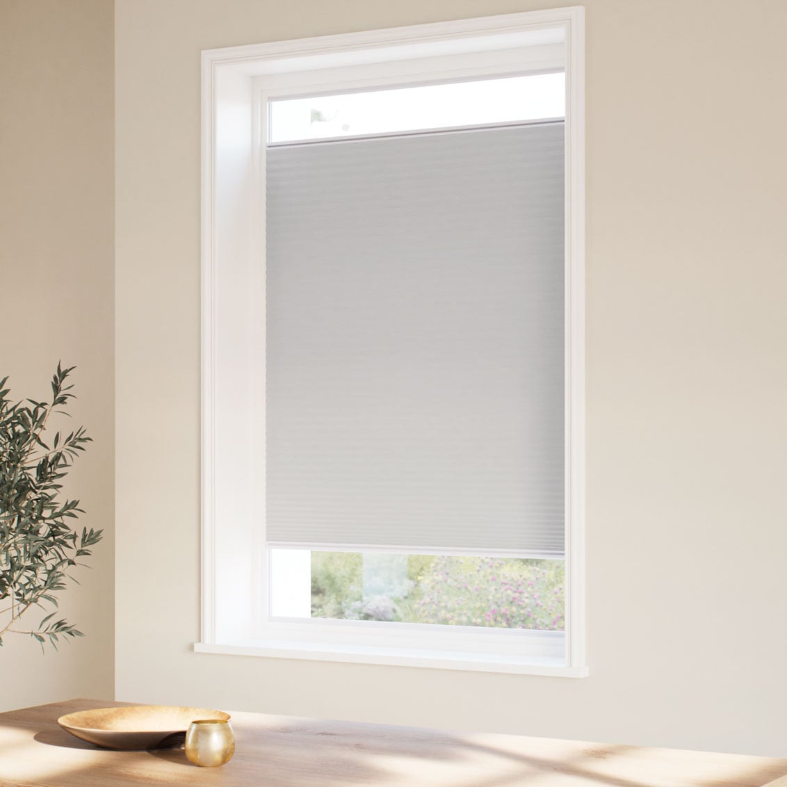 Stick On DuoShade Plume Thermal Blind