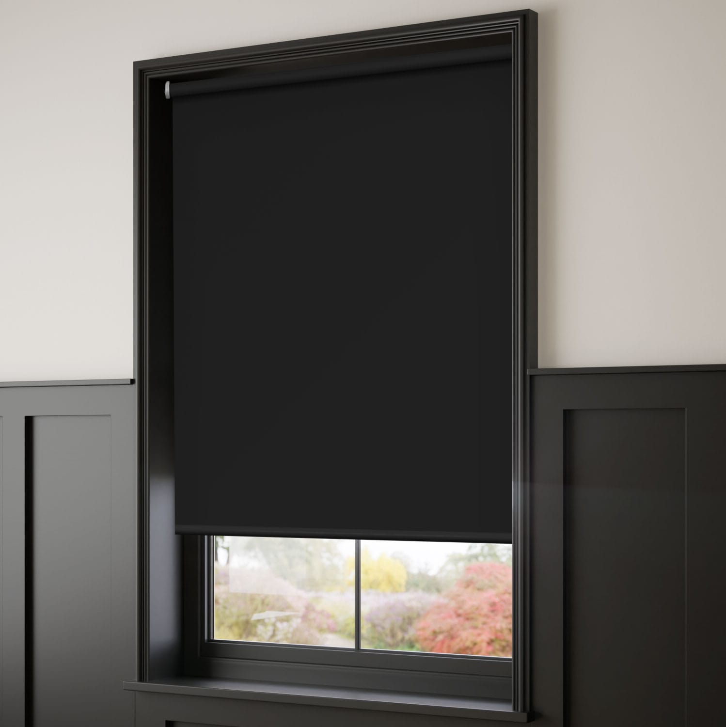 Twist2Go Titan Blackout Atomic Black Roller Blind
