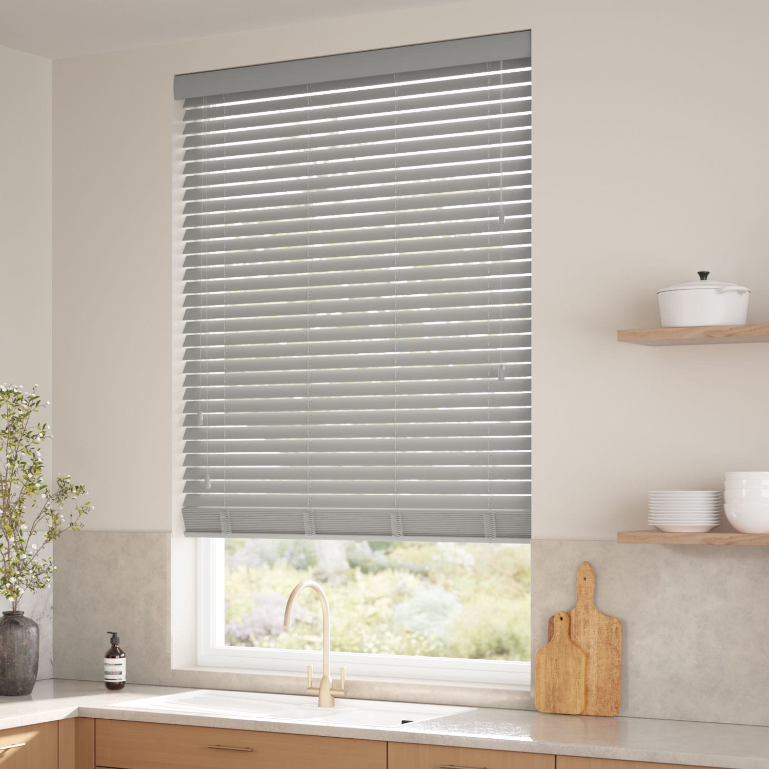 Morel Wooden Blind - 50mm Slat