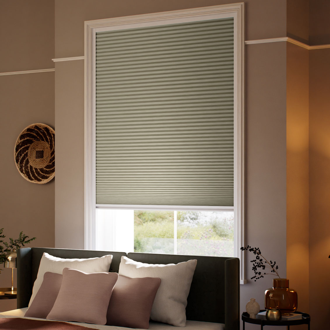 TotalShade Complete Blackout Olive Thermal Blind