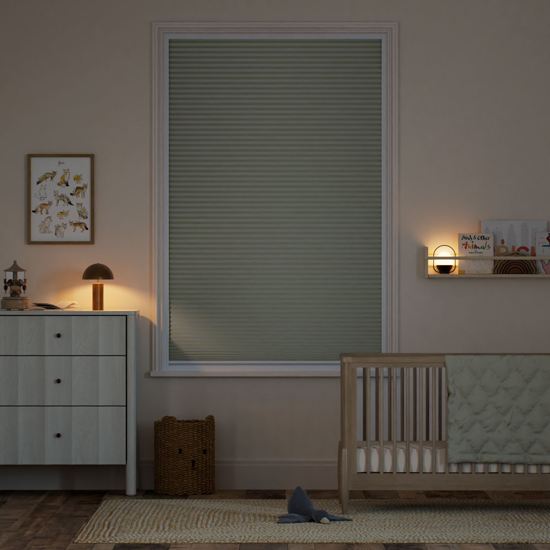 TotalShade Complete Blackout Sage Thermal Blind