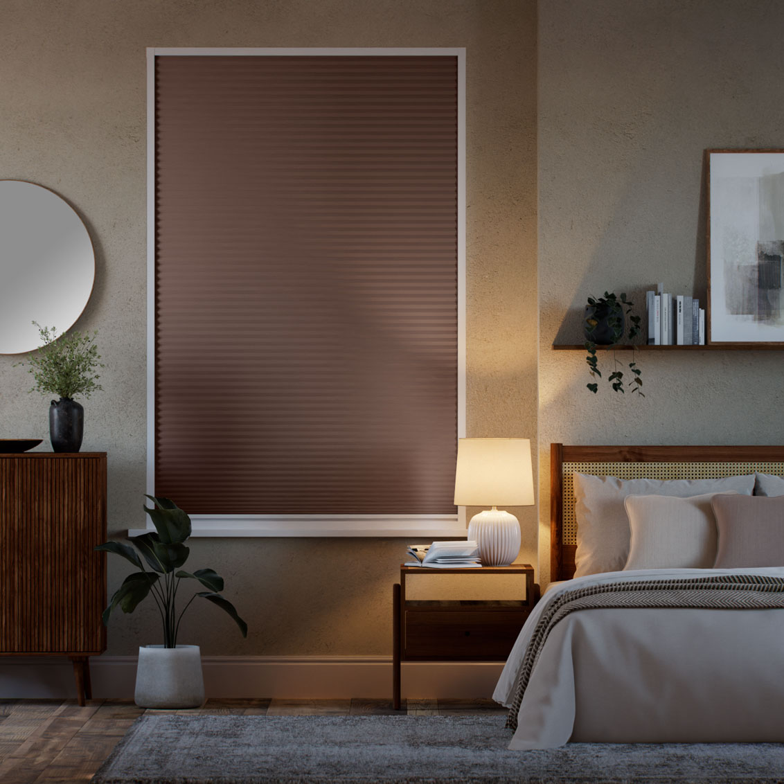TotalShade Complete Blackout Toffee Thermal Blind