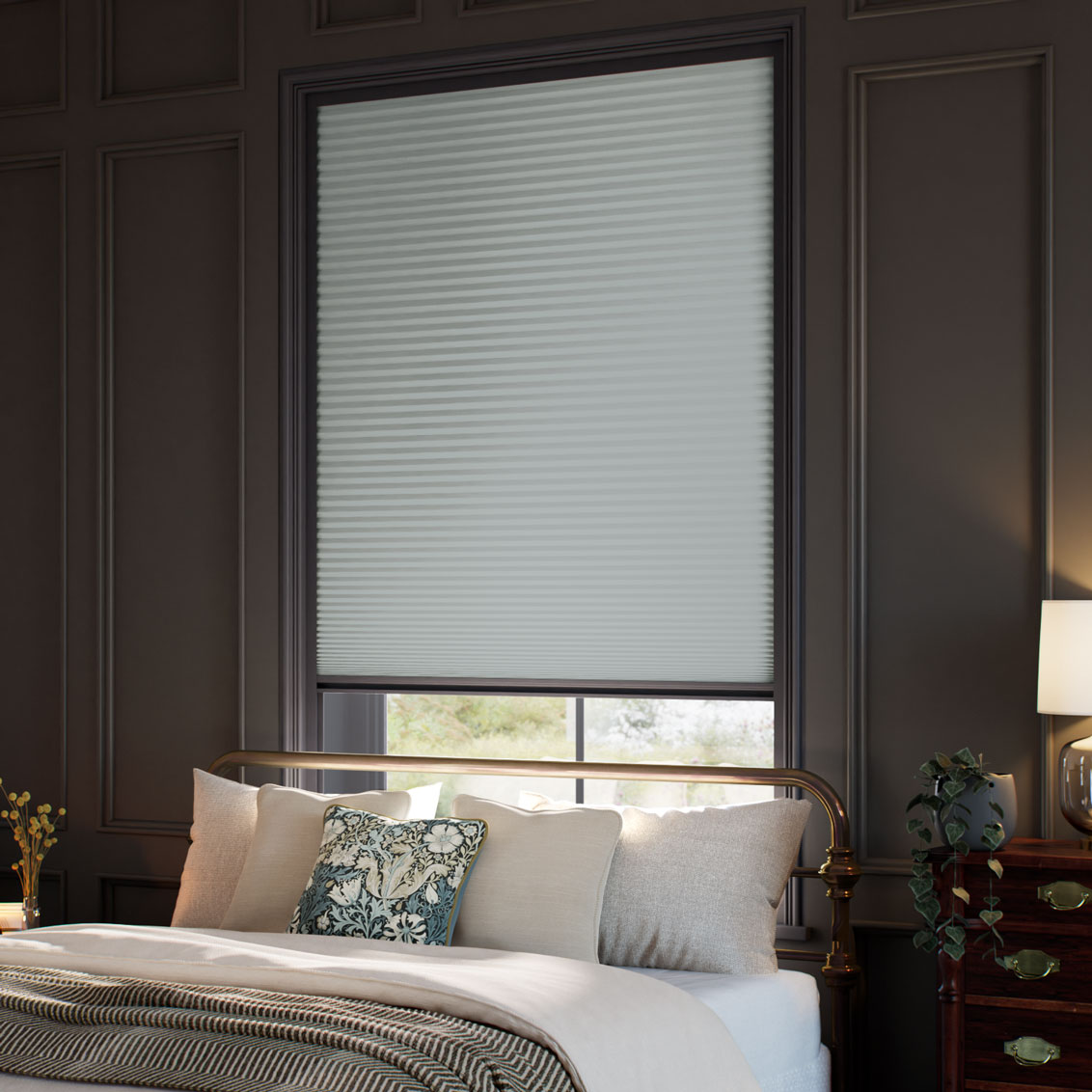 TotalShade Complete Blackout Turtle Dove Thermal Blind