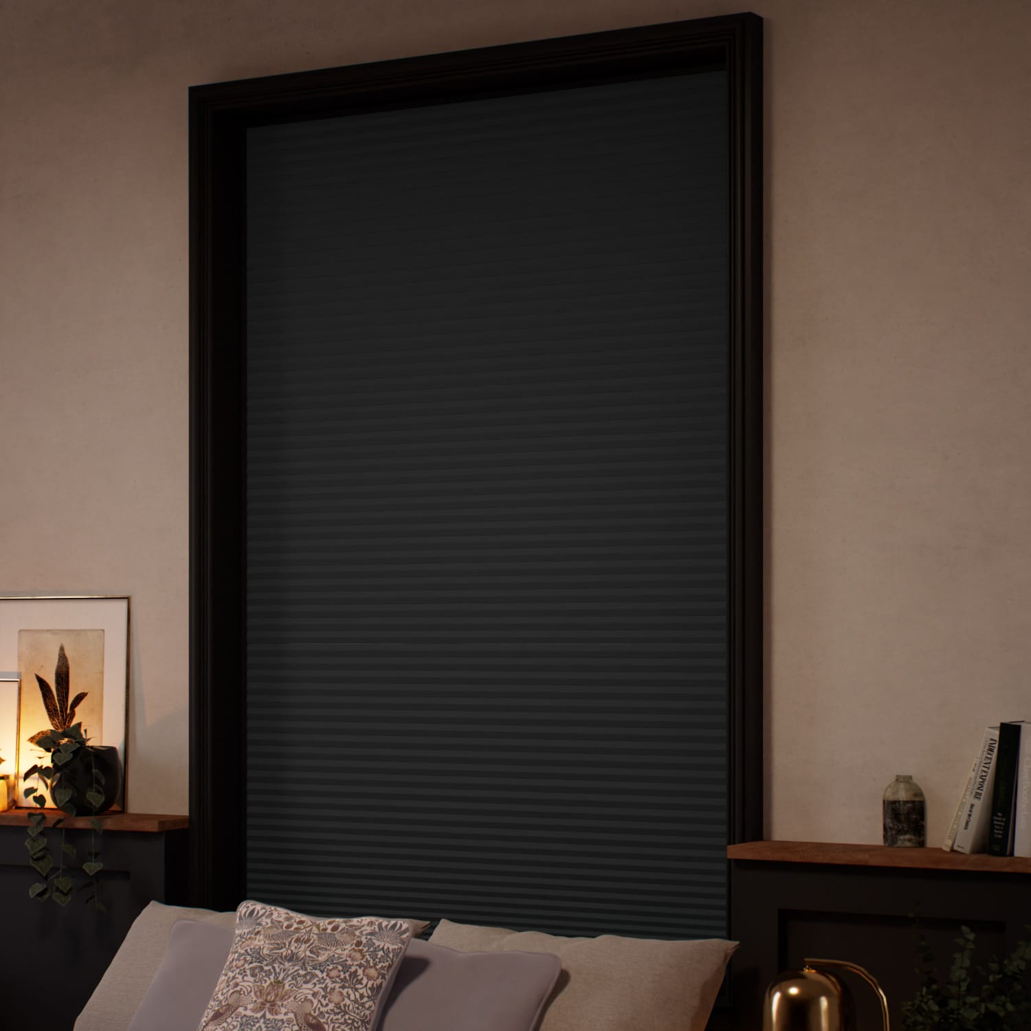 TotalShade Complete Blackout Cliffside Grey Thermal Blind
