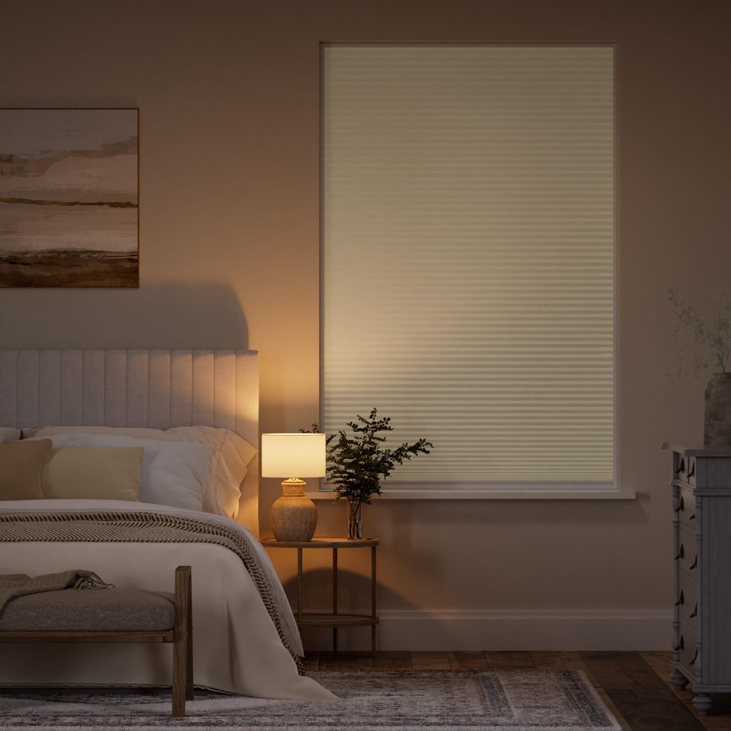 TotalShade Complete Blackout Cream Thermal Blind