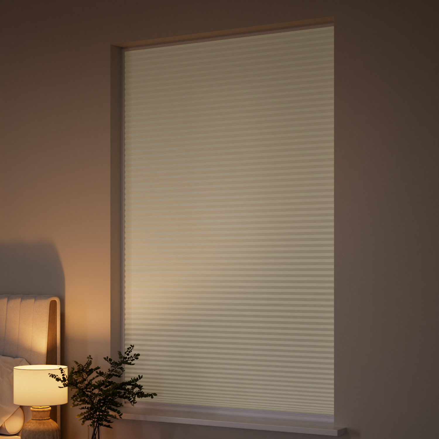 TotalShade Complete Blackout Cream Thermal Blind