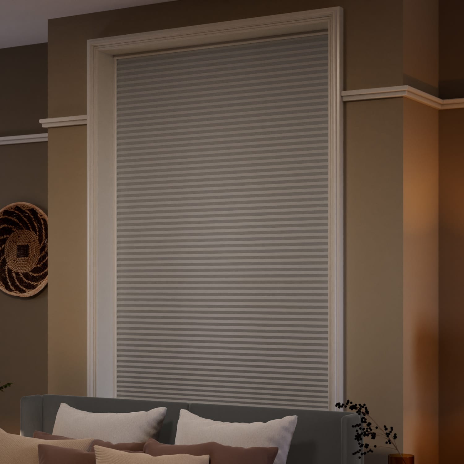 TotalShade Complete Blackout Lunar Grey Thermal Blind
