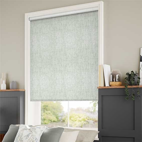 Twist2Go Thermal Luxe Dimout Limestone Roller Blind