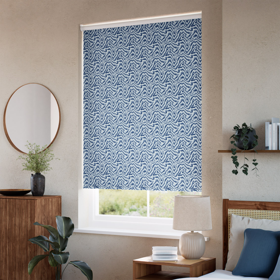 Twist2Go Malachite Pacific Roller Blind