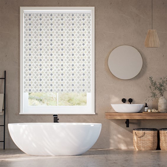 Twist2Go Splash Blackout Taimi Stripe Neutral Roller Blind