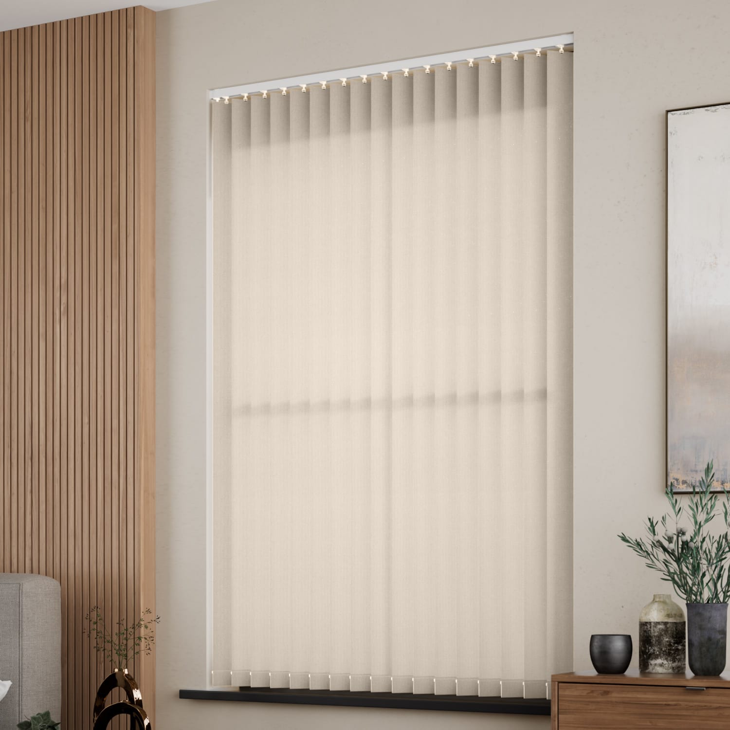 Utopia Flax Vertical Blind