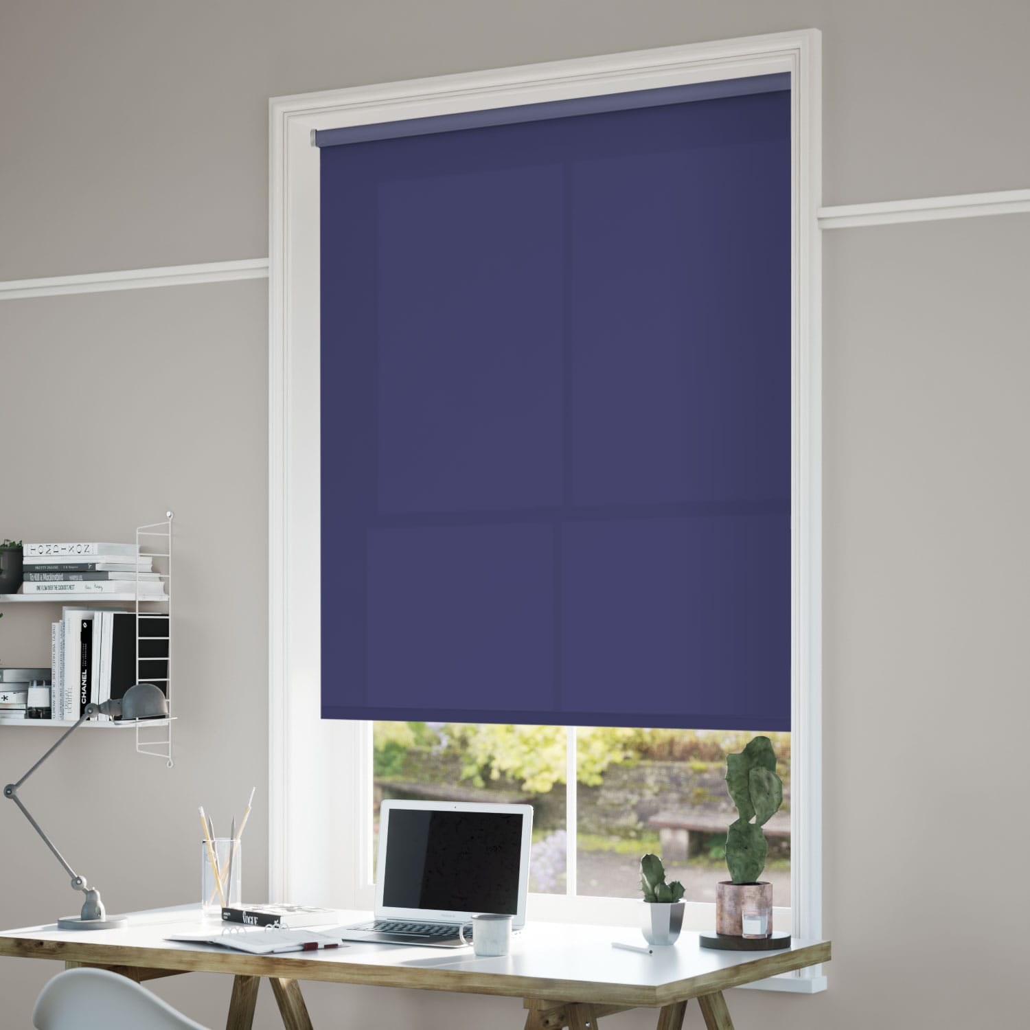 Valencia Cobalt Roller Blind